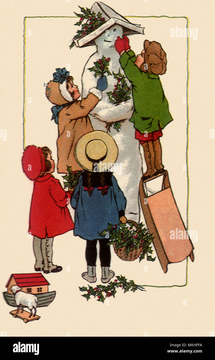 Children holly hi-res stock photography and images - Alamy