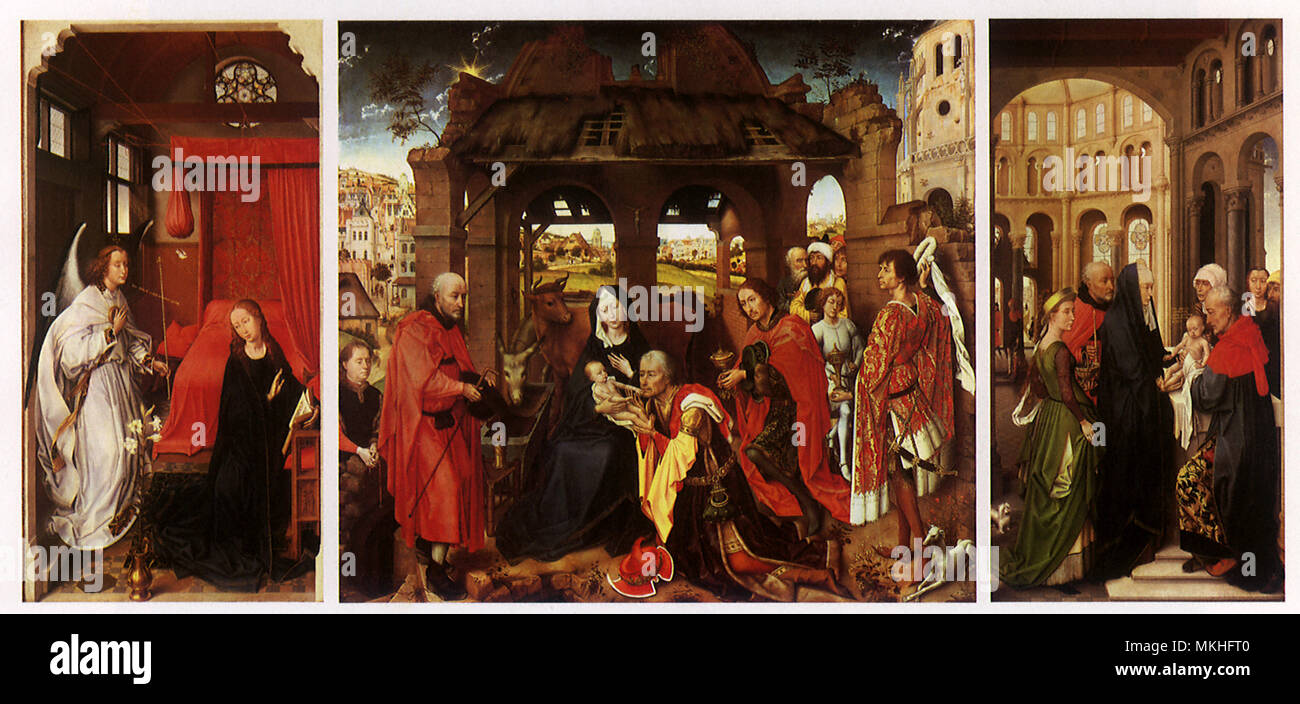 Adoration of the Magi Stock Photo - Alamy