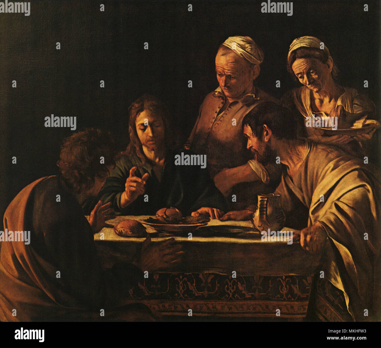 Road to emmaus art hi-res stock photography and images - Alamy