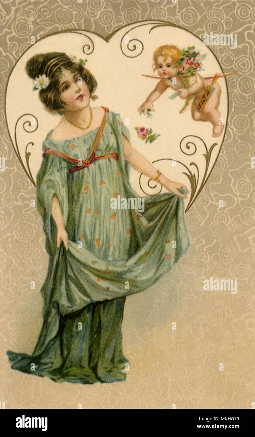 Female Cupid Wallpaper