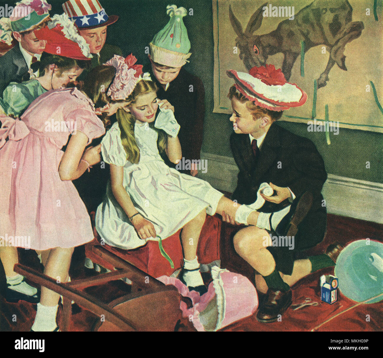 Girl boy comforting hi-res stock photography and images - Alamy