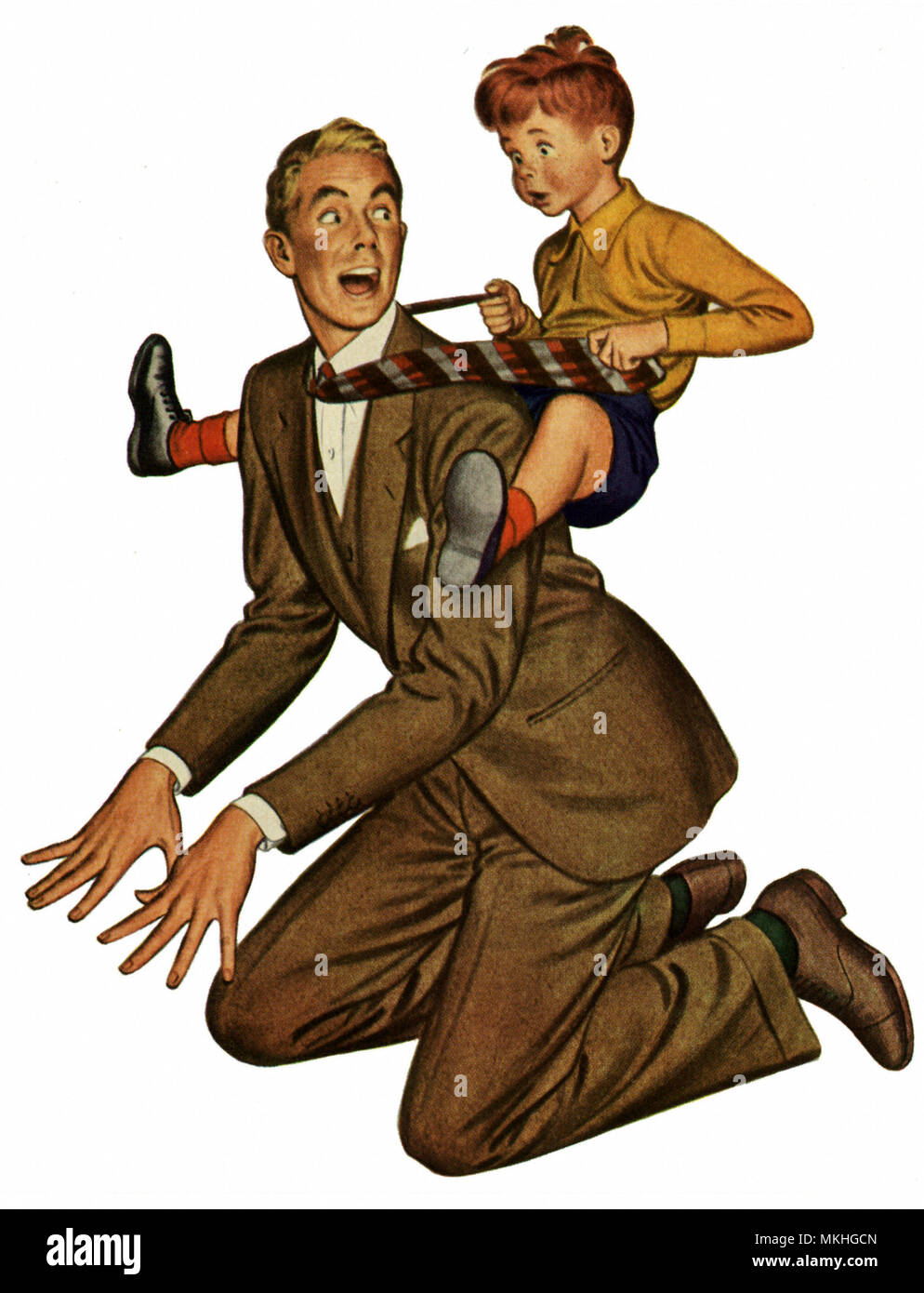 Kids piggyback Cut Out Stock Images & Pictures - Alamy