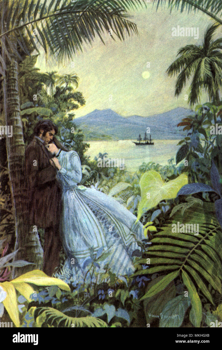 Romantic moonlight hi-res stock photography and images - Alamy