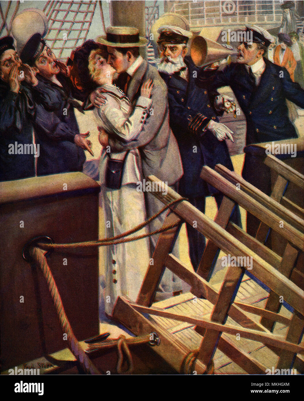 Kissing sailor hi-res stock photography and images - Alamy