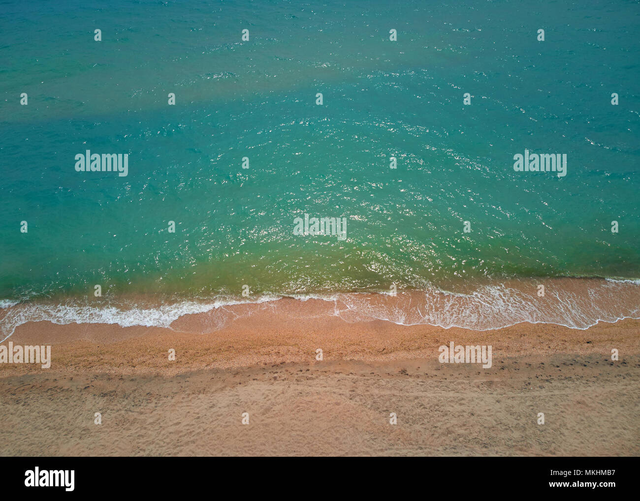 top view of the sea beach Stock Photo - Alamy
