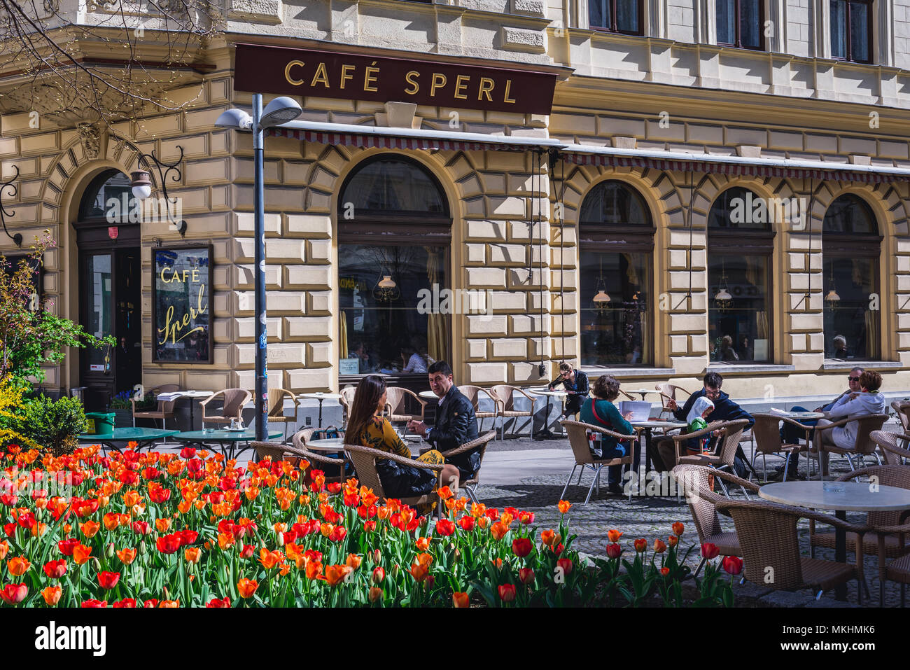 Cafe Sperl coffe bar in Vienna, Austria Stock Photo - Alamy