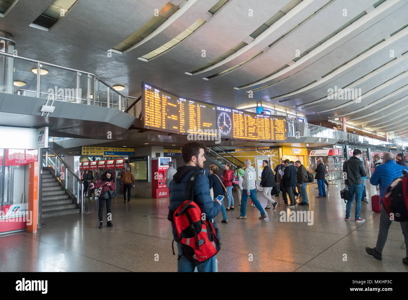 Rome Termini station Stock Photo - Alamy