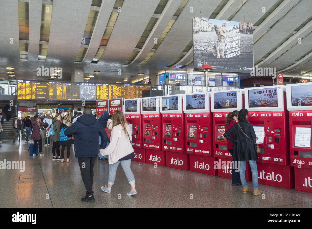 Rome Termini station Stock Photo - Alamy