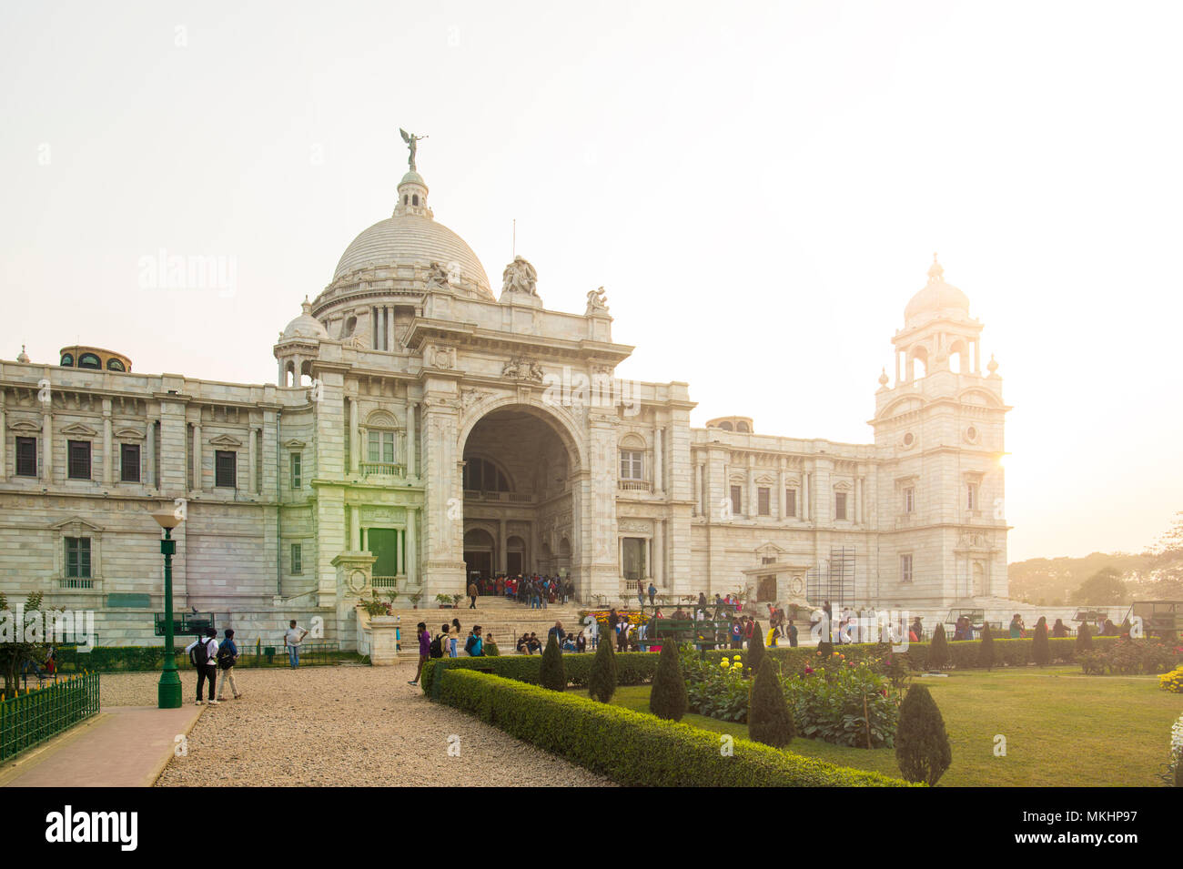 Victoria memorial india hi-res stock photography and images - Alamy