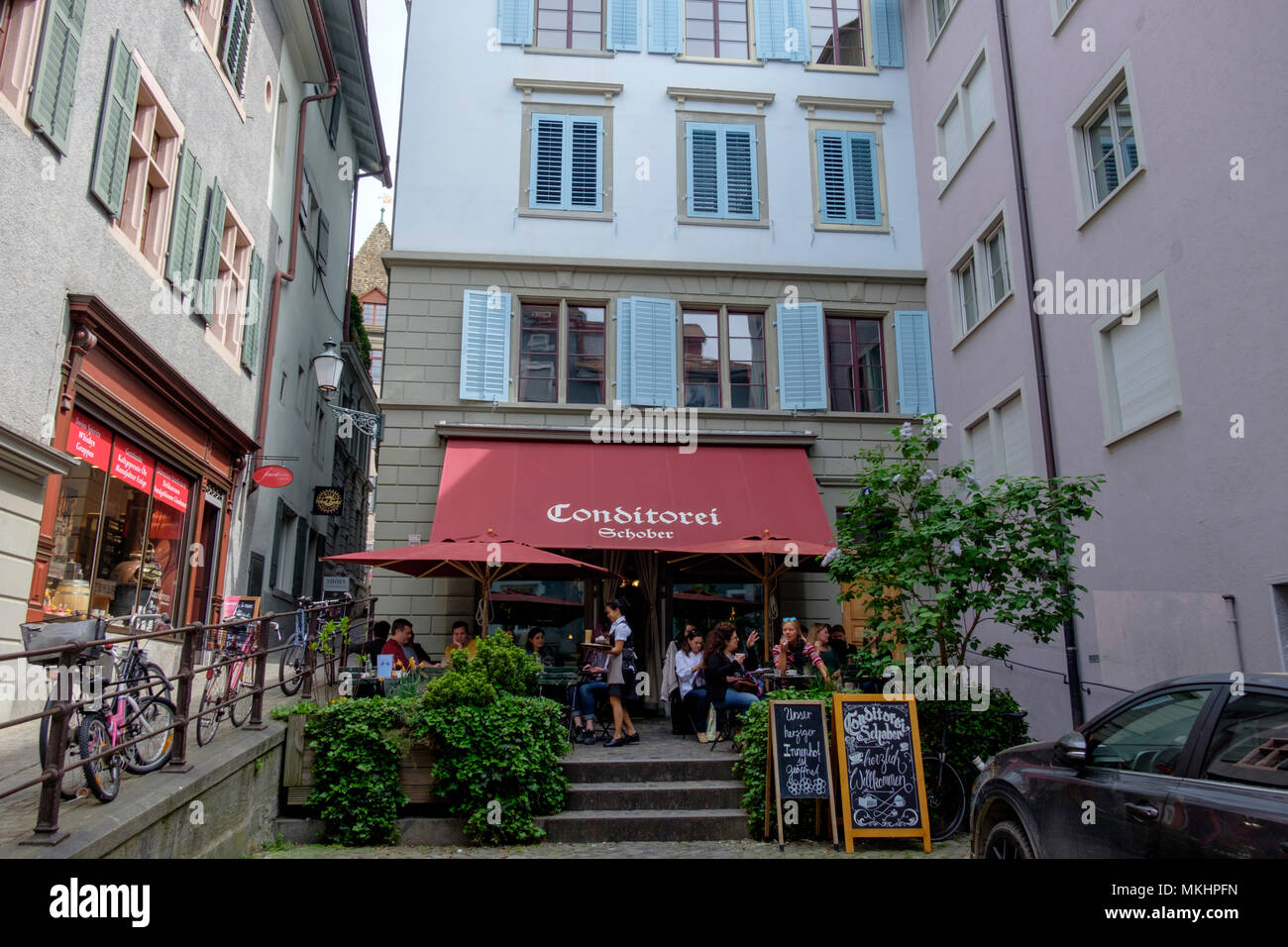 1842 im haus conditorei schober hi-res stock photography and images - Alamy