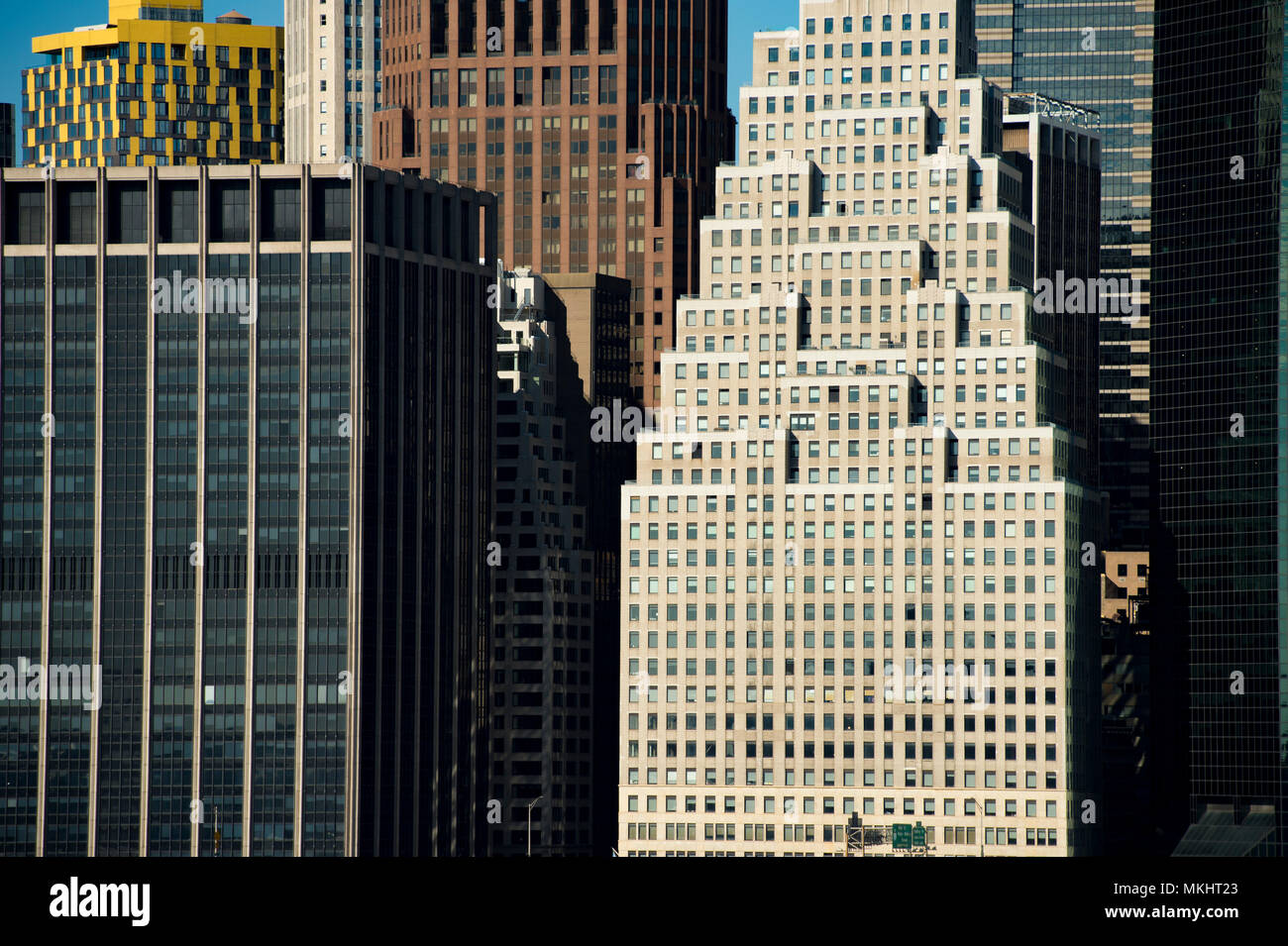 New York City Buildings Close Up