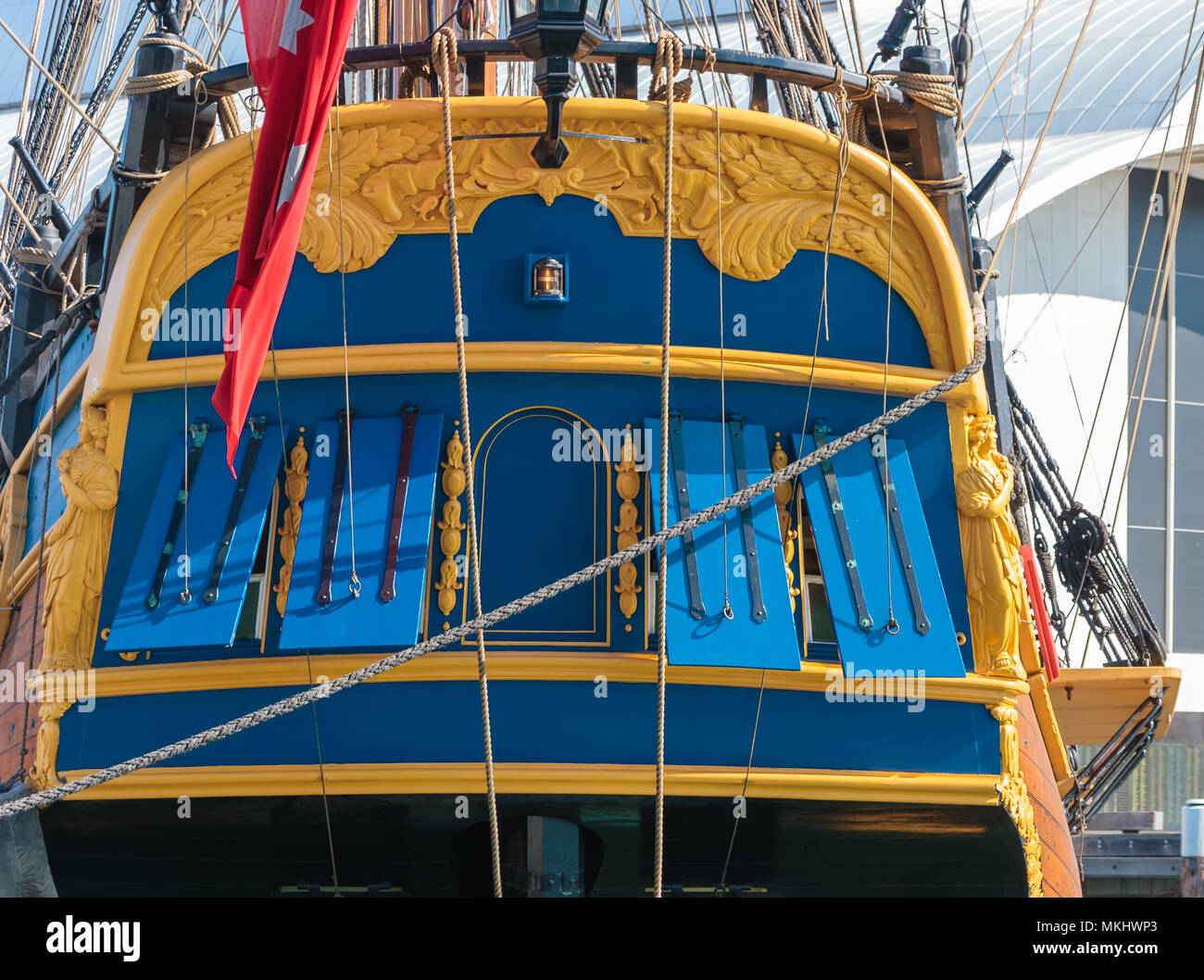 Old wooden ship bow hi-res stock photography and images - Alamy