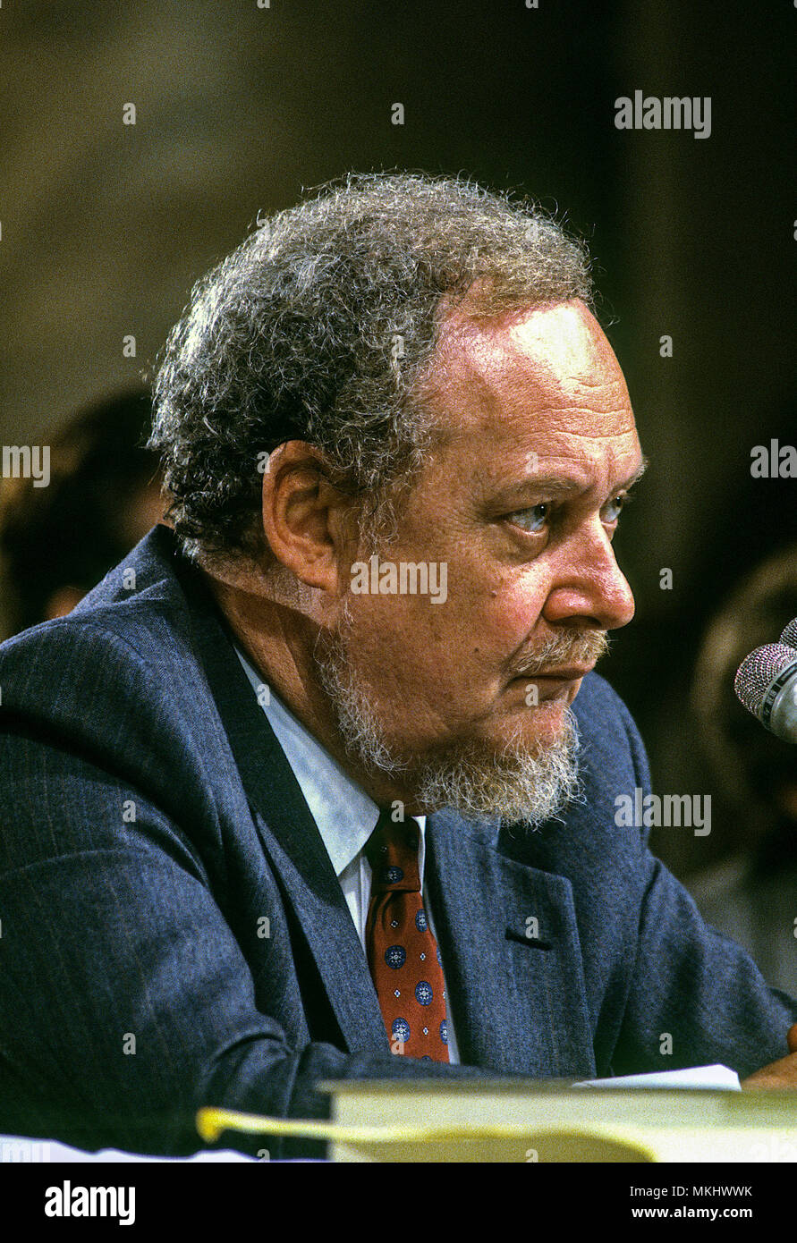 Robert bork confirmation hearing hi-res stock photography and images ...