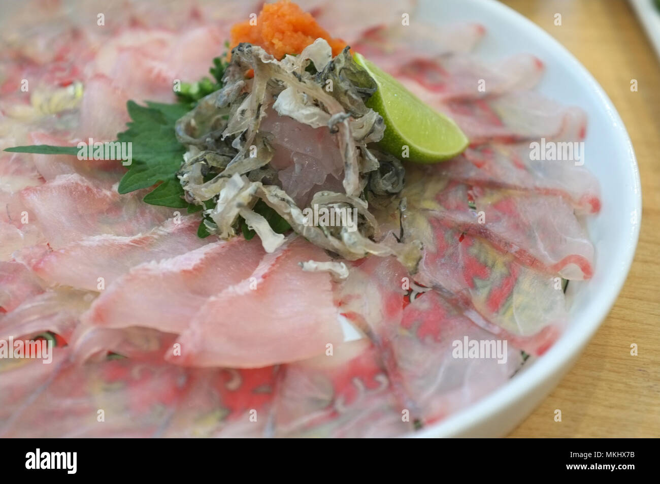 Picture for Japanese food catalogs menu , Suzuki Usuzukuri or White ...