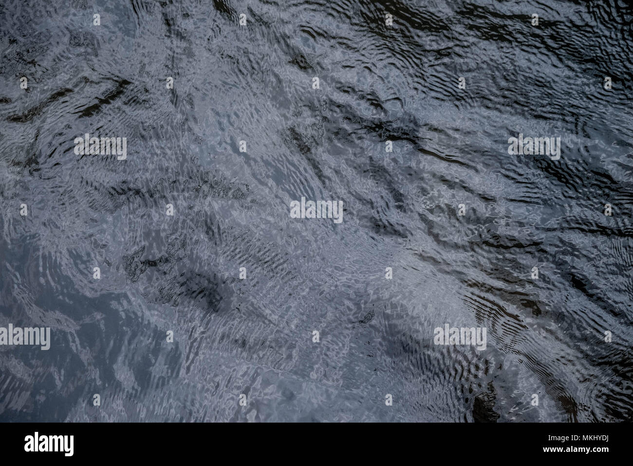 Abstract dark blue Waterfall wave water background texture Stock Photo ...