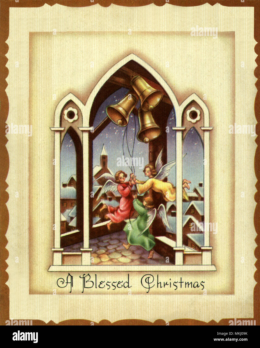 Angels Ringing Bells Stock Photo - Alamy