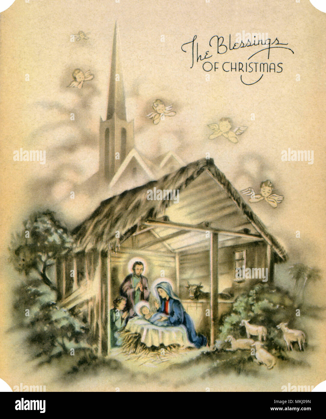 Away in a manger hi-res stock photography and images - Alamy