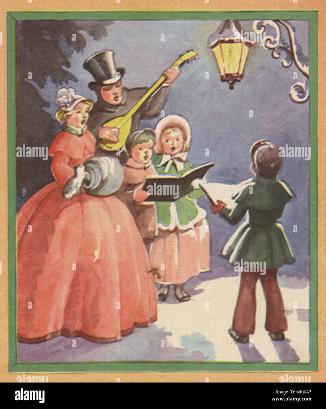 Carolers hi-res stock photography and images - Alamy