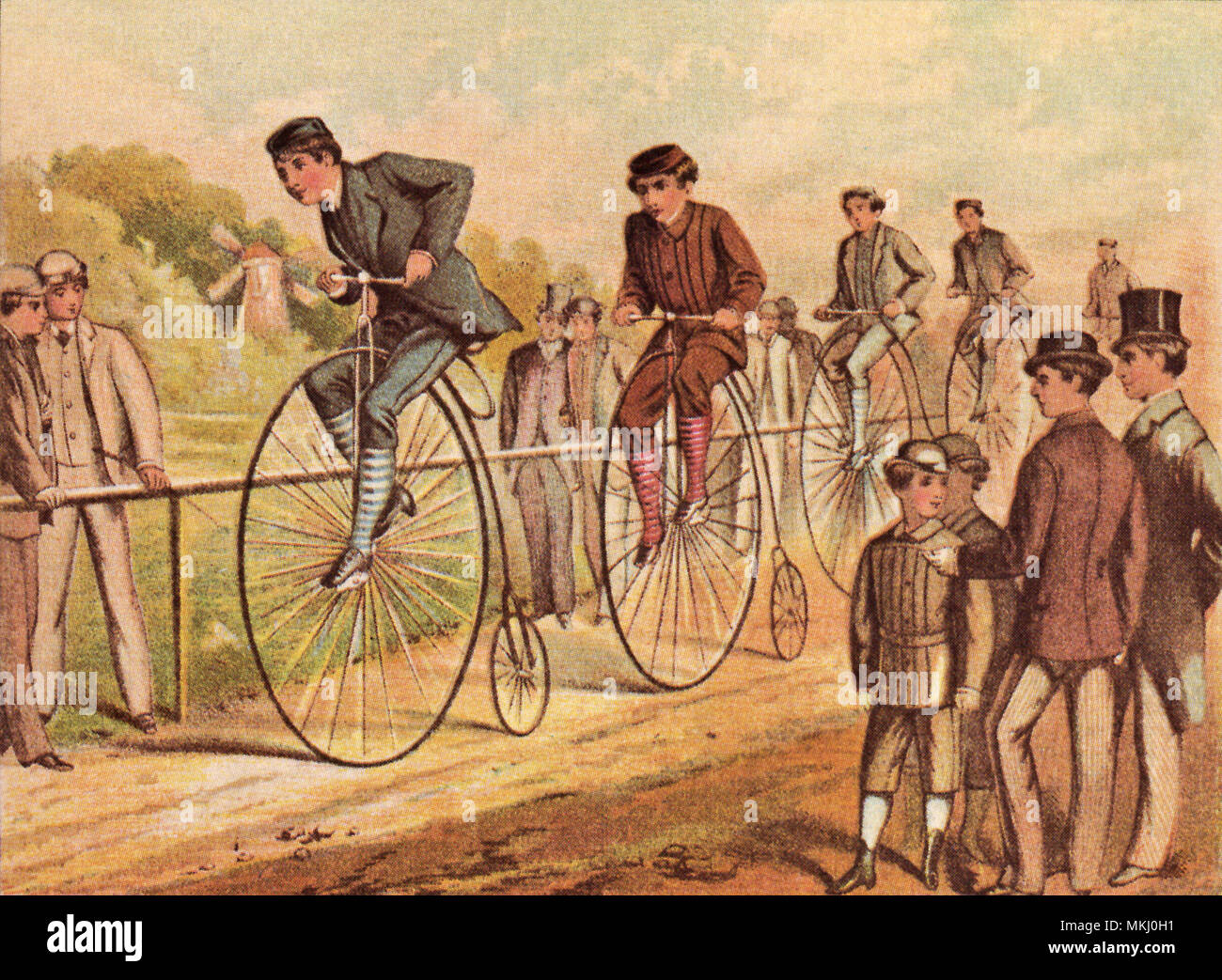 Vintage cycle race hi-res stock photography and images - Alamy