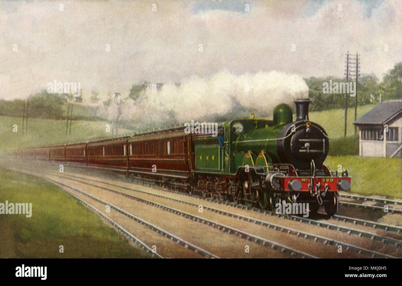 Vintage train cars hi-res stock photography and images - Alamy