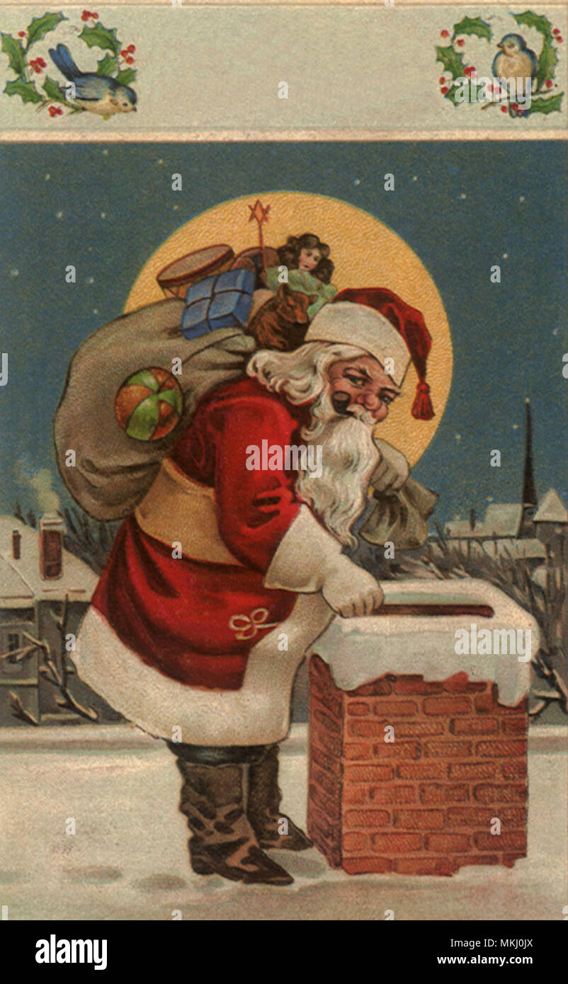 Santa claus arrives hi-res stock photography and images - Alamy