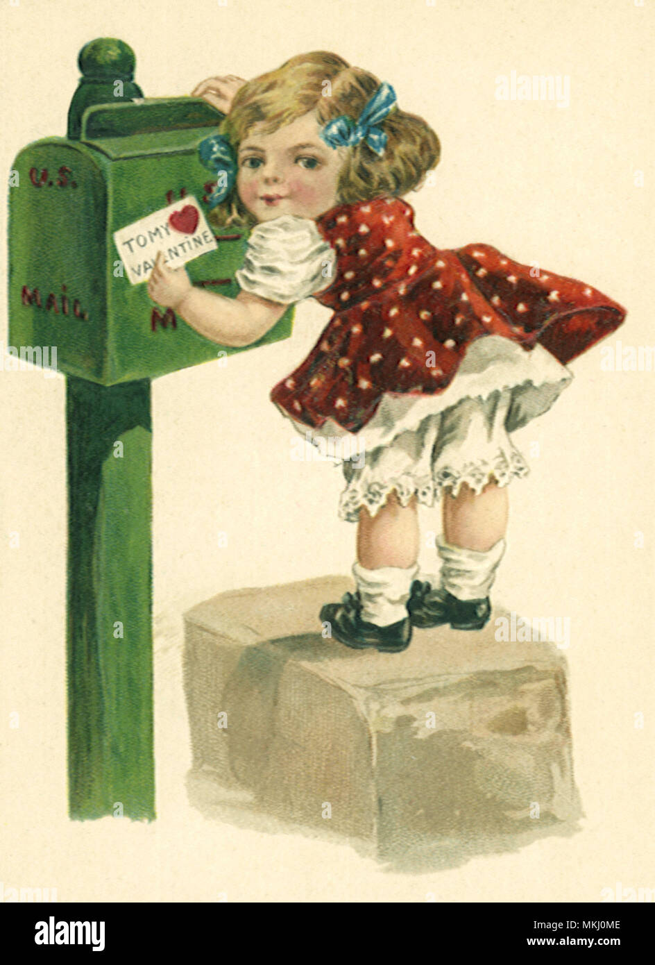 Mailing children hi-res stock photography and images - Alamy