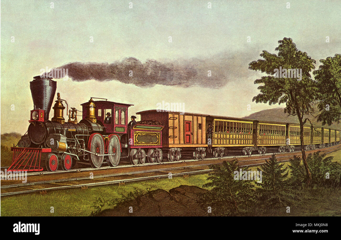 American steam locomotives hi-res stock photography and images - Alamy