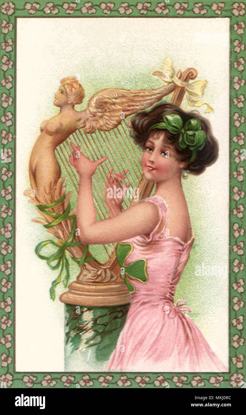 Pink harp hi-res stock photography and images - Alamy