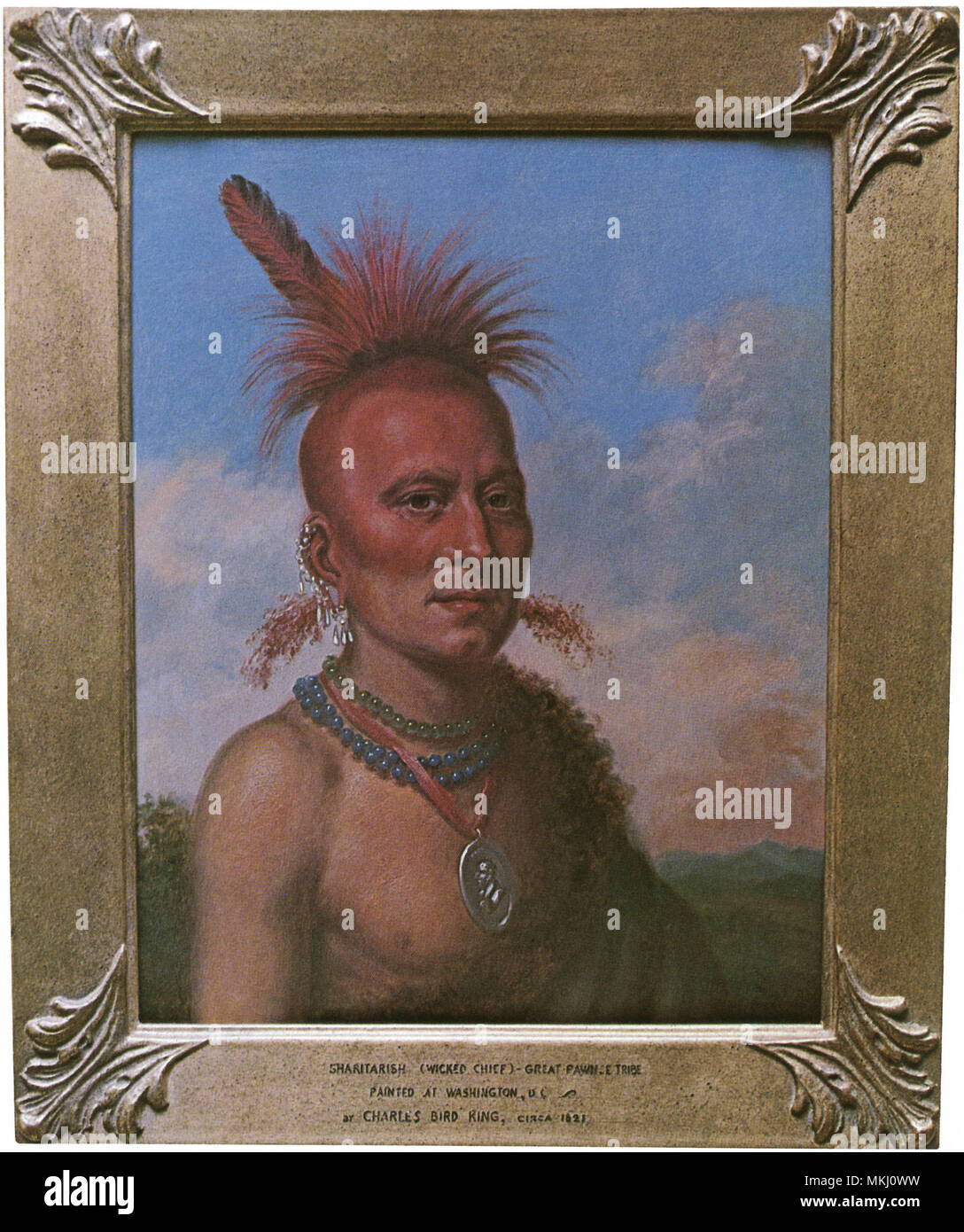 Pawnee indian chief hi-res stock photography and images - Alamy