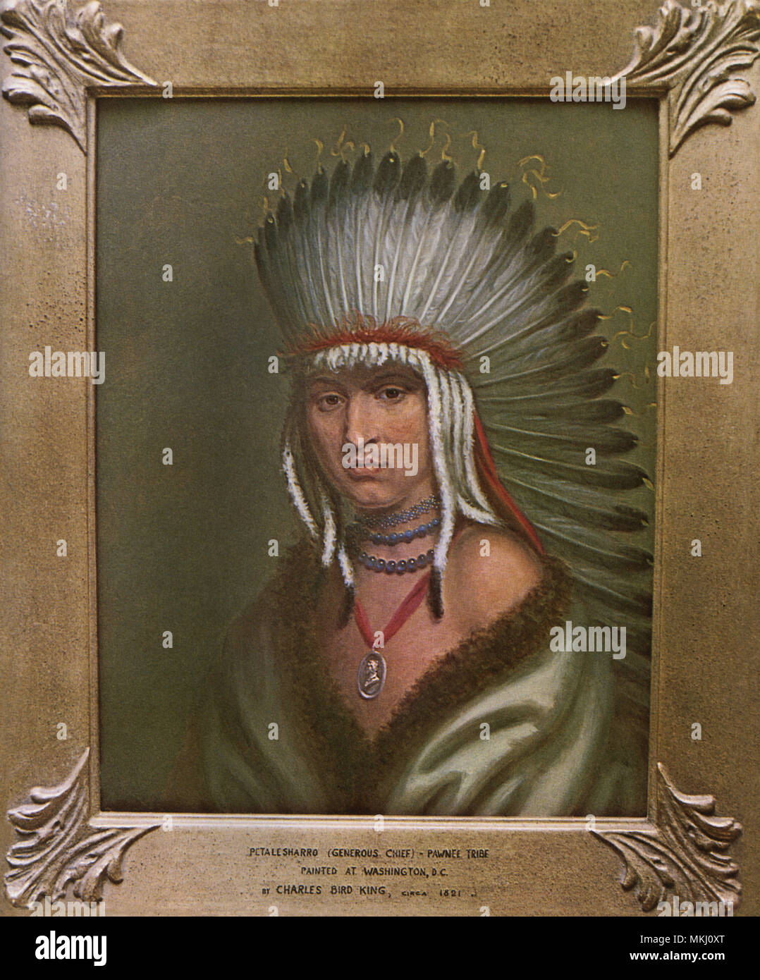 Pawnee indian chief hi-res stock photography and images - Alamy