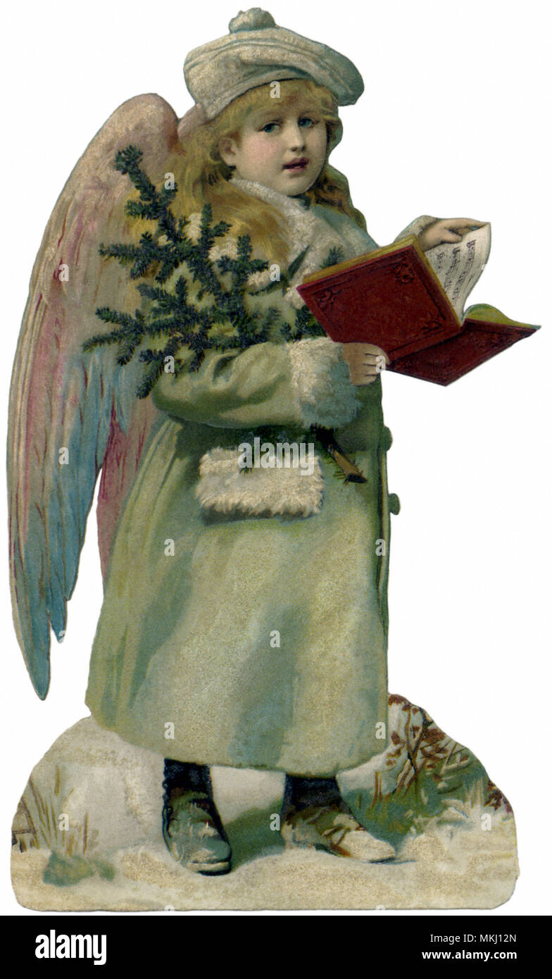 Angel with book hi-res stock photography and images - Alamy