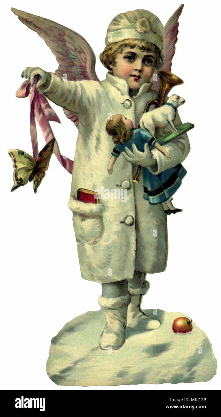 Hand holding angel hi-res stock photography and images - Alamy