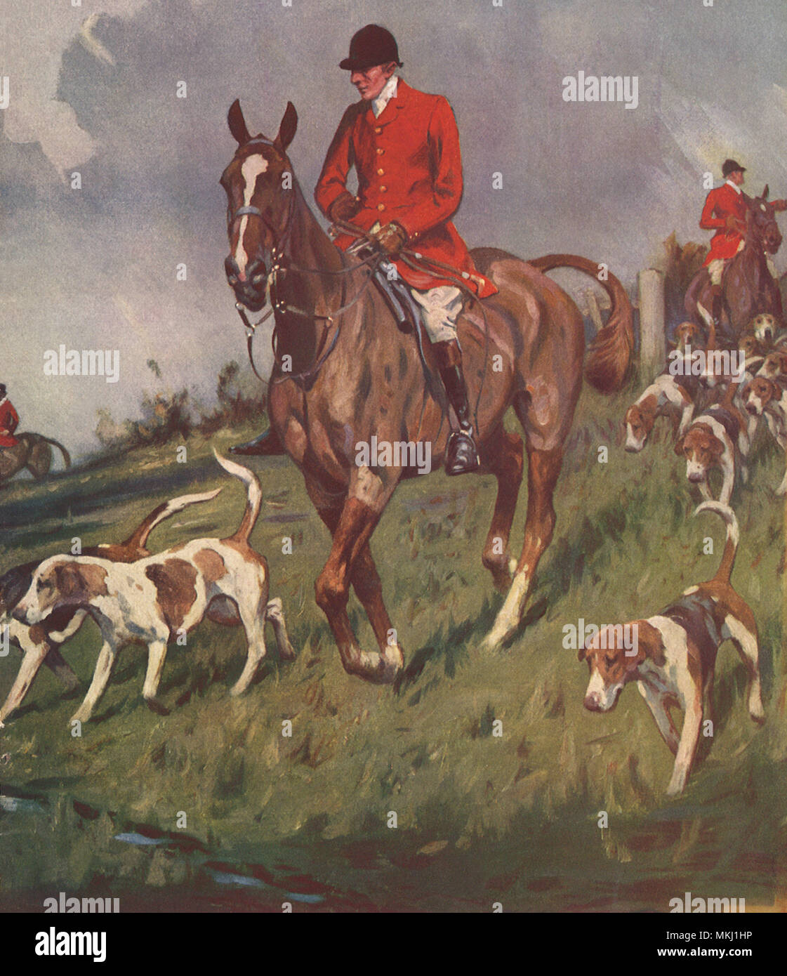 Hunt scene hi-res stock photography and images - Alamy