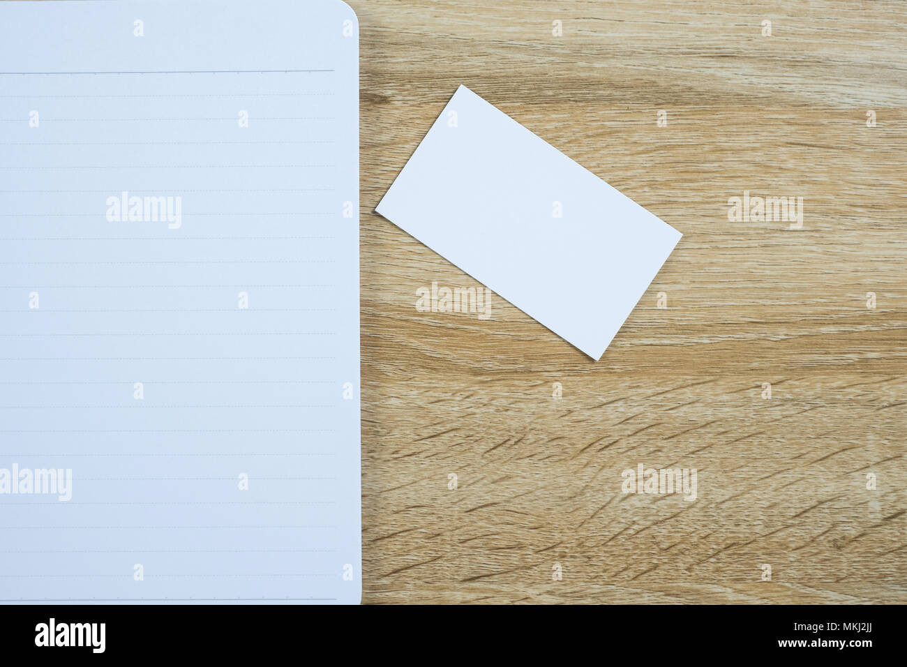 Blank business card or name card with space for add text name address ...