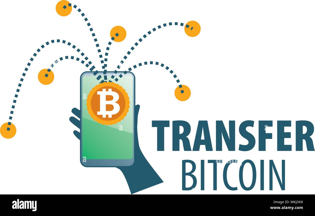 logo bitcoin money transfer Stock Vector Image & Art - Alamy
