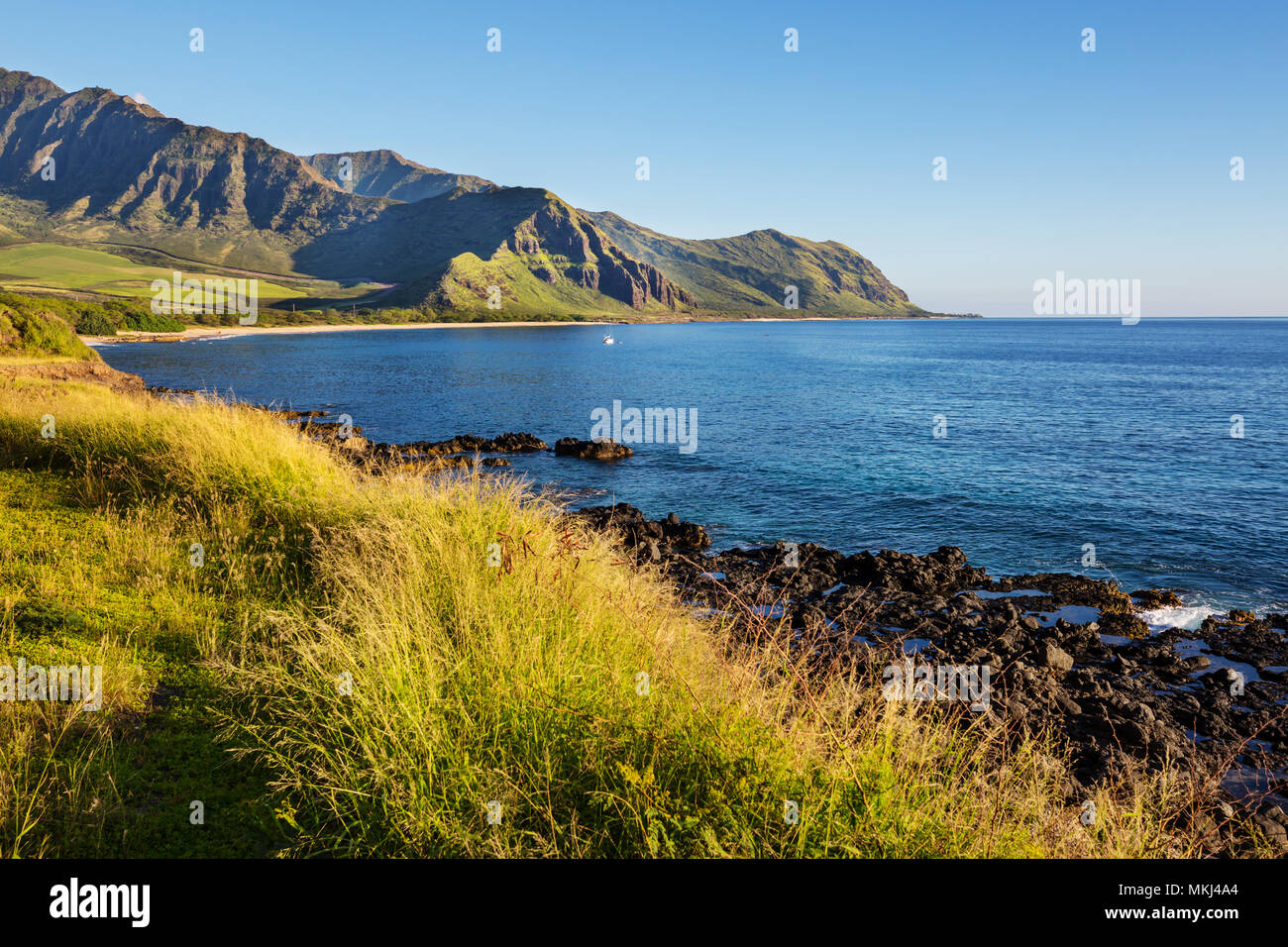 Beautiful landscapes in Oahu island, Hawaii Stock Photo - Alamy