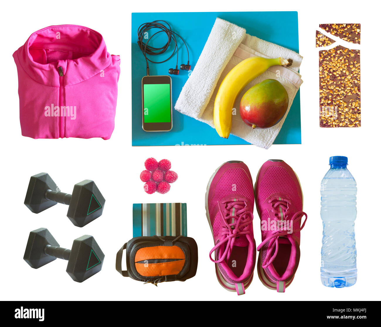 Woman and exercise and chocolate hi-res stock photography and images ...