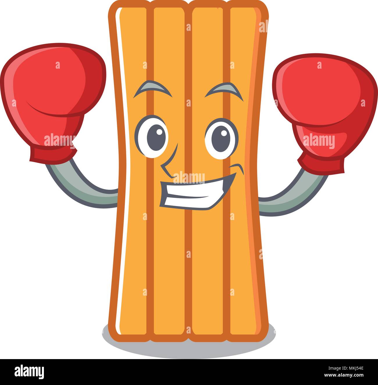 Boxing air mattress character cartoon Stock Vector Image & Art - Alamy