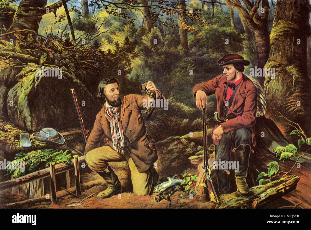 Trapping hi-res stock photography and images - Alamy