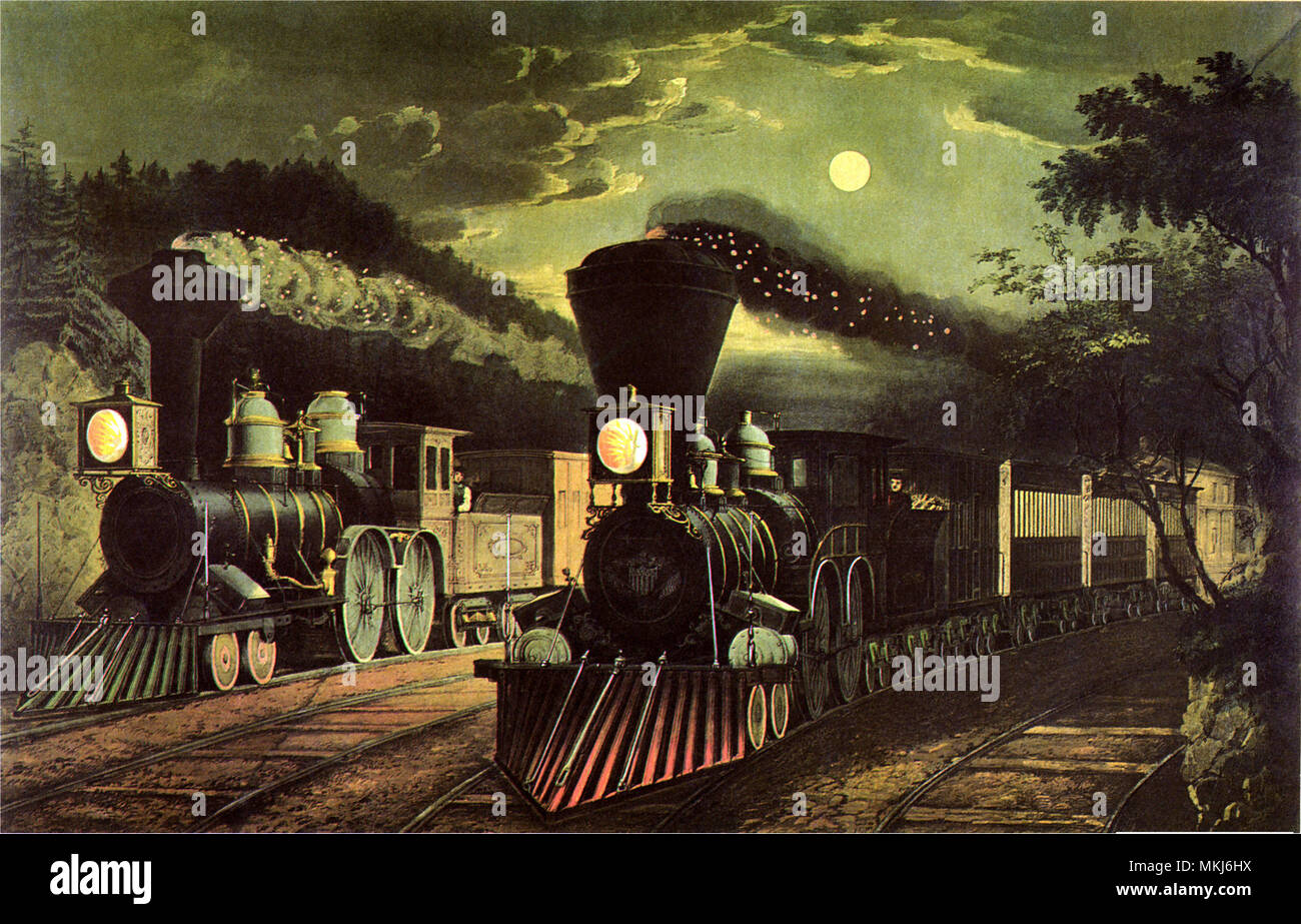 Lightning express trains leaving junction hi-res stock photography and images - Alamy