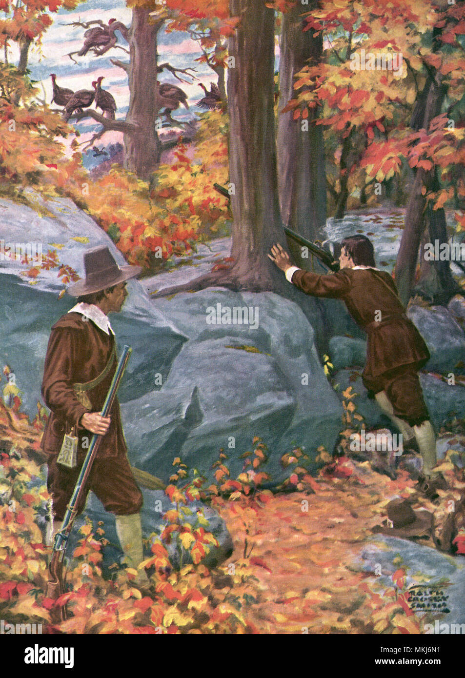 Colonial hunters hi-res stock photography and images - Alamy