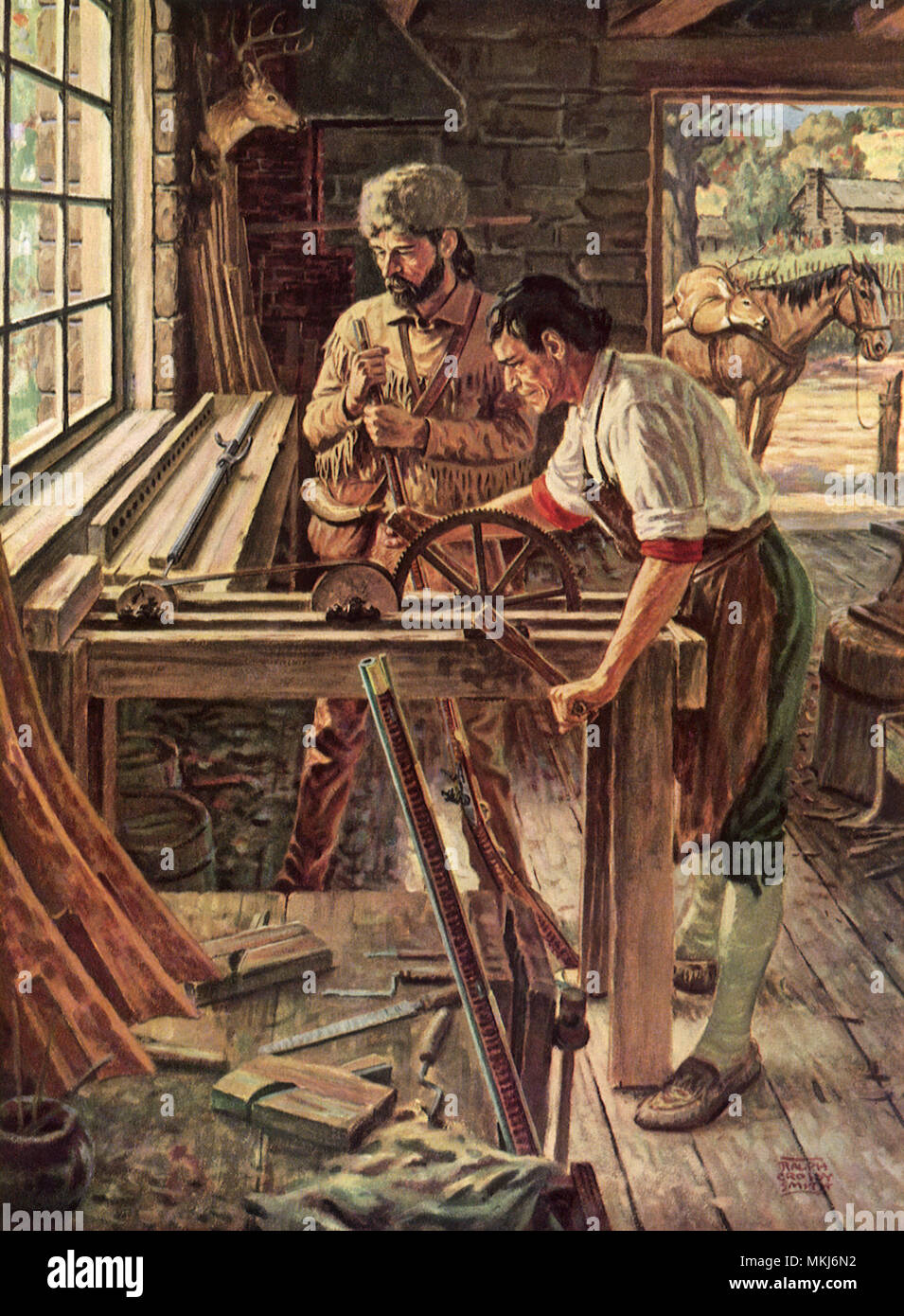 Men with gun hi-res stock photography and images - Alamy