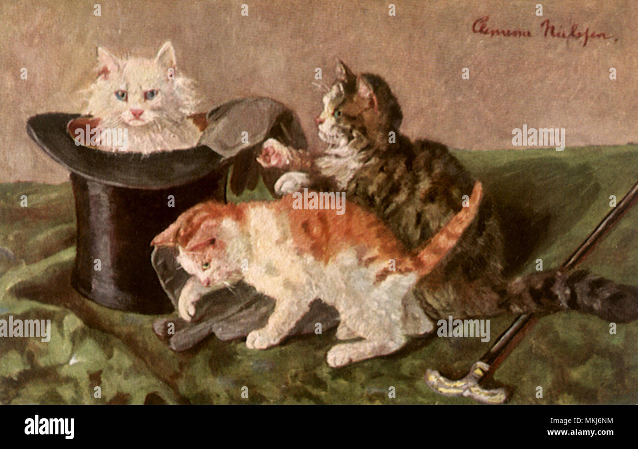 Top hat cane hi-res stock photography and images - Alamy