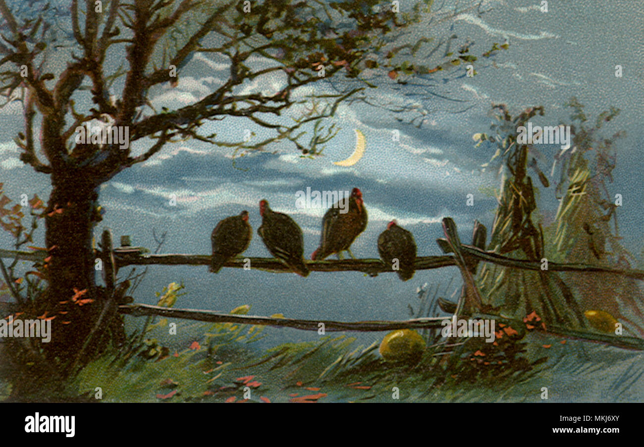 Vintage fence night hi-res stock photography and images - Alamy