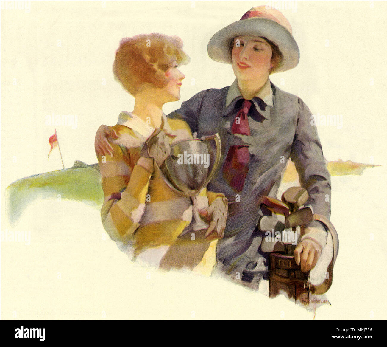 Golf golfing trophy hi-res stock photography and images - Alamy