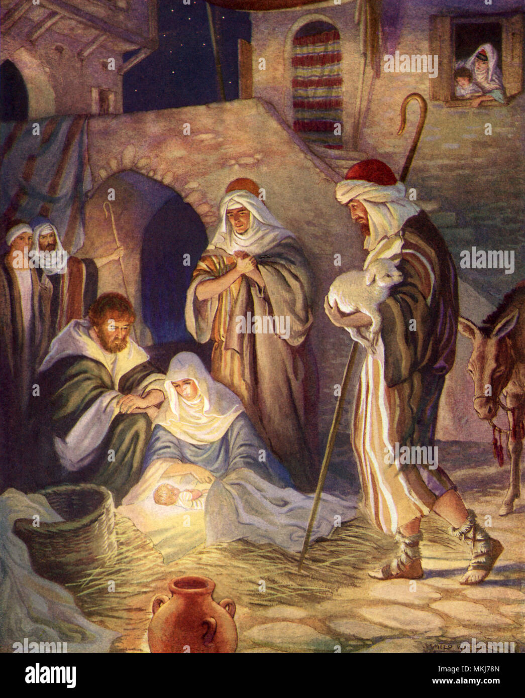 Christian nativity scene hi-res stock photography and images - Alamy