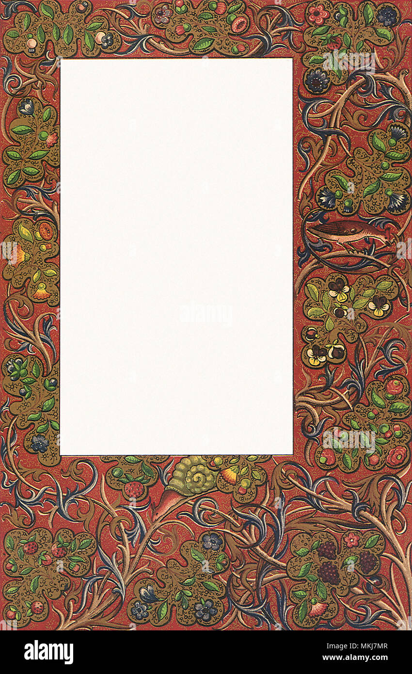 Border design hi-res stock photography and images - Alamy