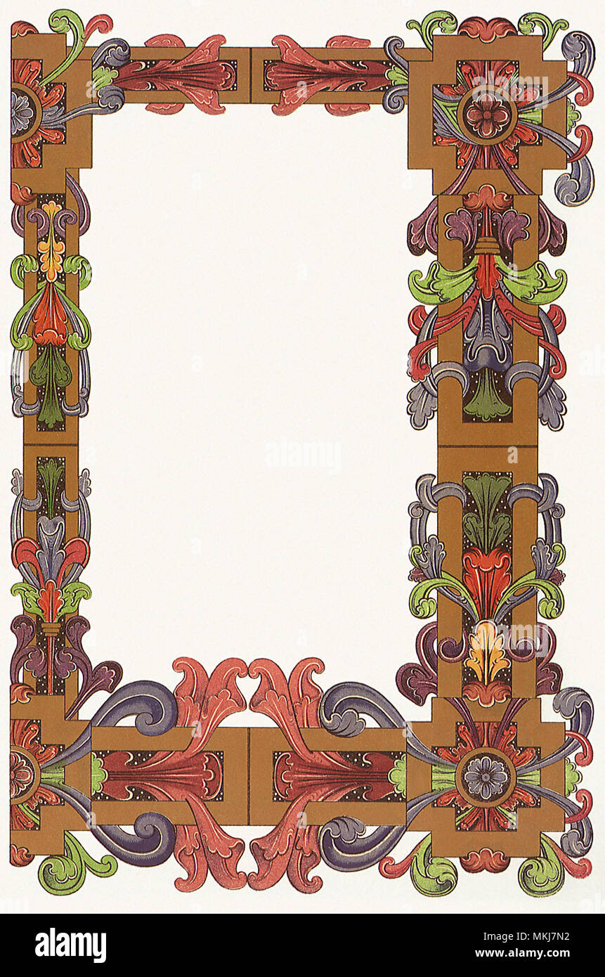 Decorative border hi-res stock photography and images - Alamy