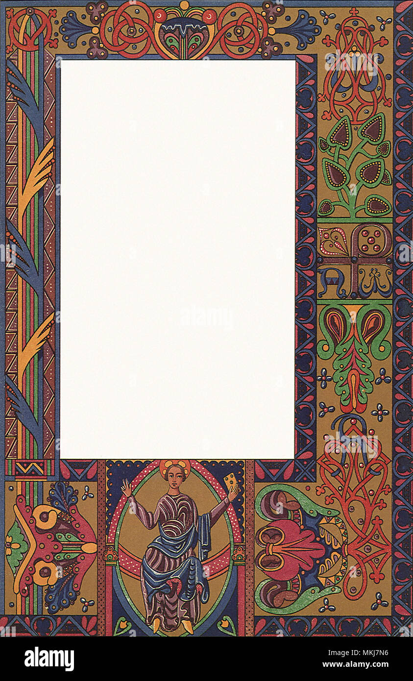 Decorative page border hi-res stock photography and images - Alamy