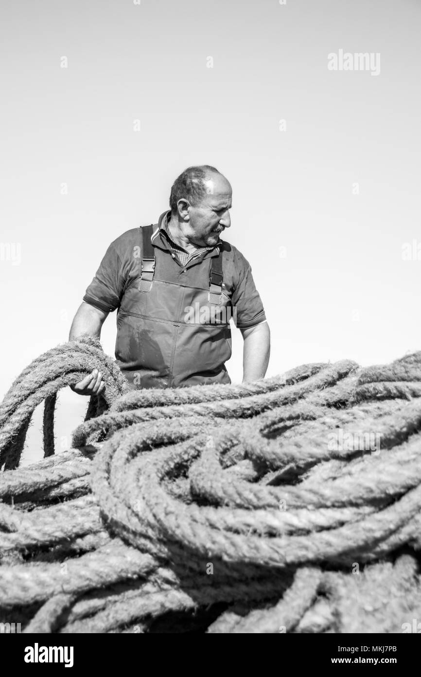 Fisherman tradition Black and White Stock Photos & Images - Alamy